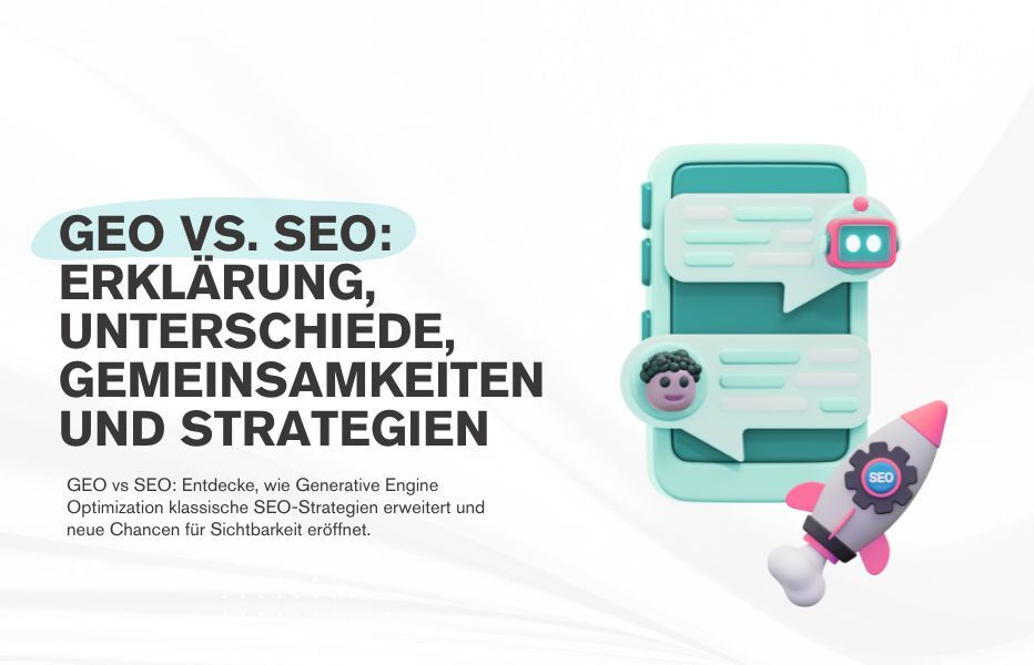 GEO vs. SEO: Erklärung, Unterschiede, Gemeinsamkeiten und Strategien